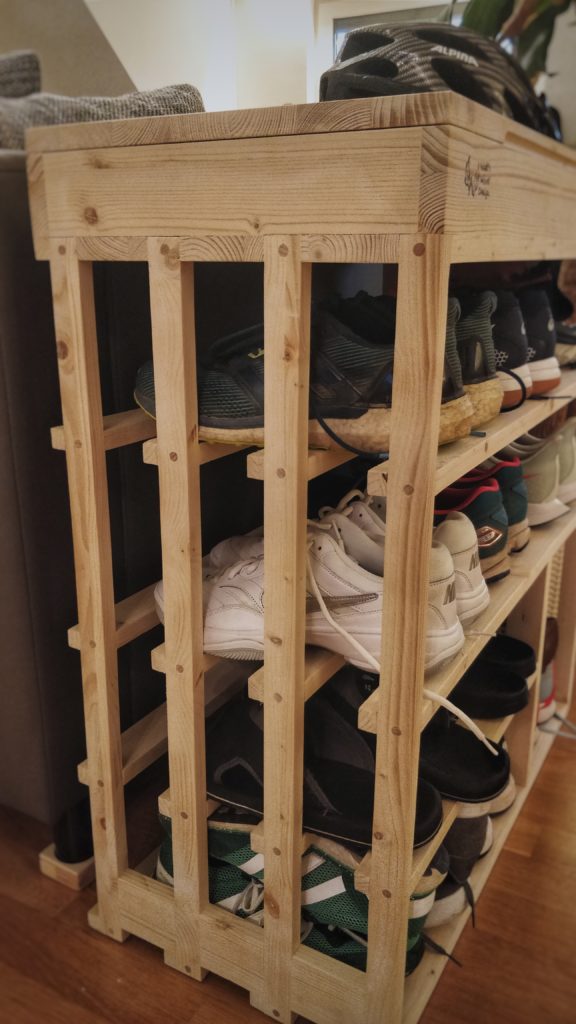 Shoe Rack – Walt's Wood Design